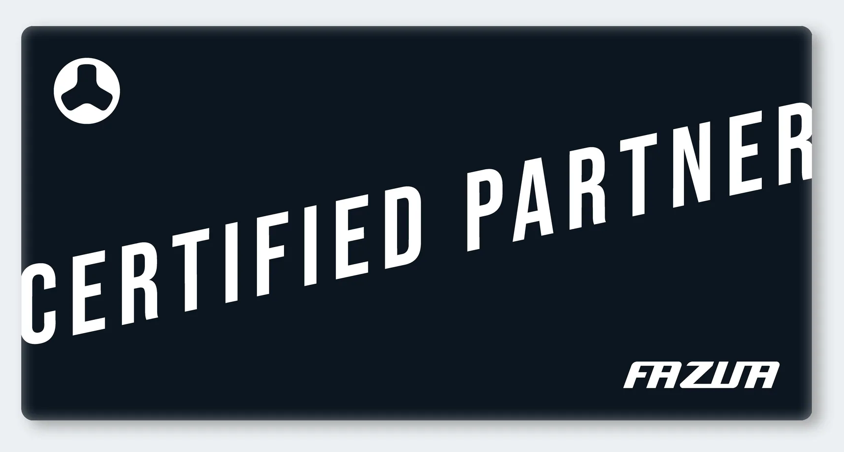 FAZUA Certified Partner Sticker | Ampere Plus